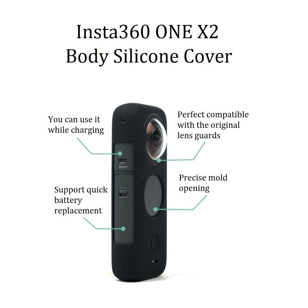 Insta360 One X2 อุปกรณ์เสริมฝาครอบเลนส์สําหรับ Insta 360 One X 2 - xuezhen02.th - ThaiPick