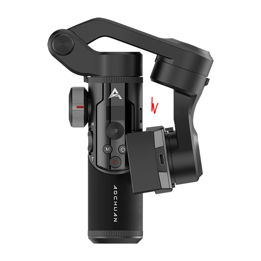 please COD AOCHUAN SMART XR Foldable 3 axis Handheld Gimbal Stabilizer ...