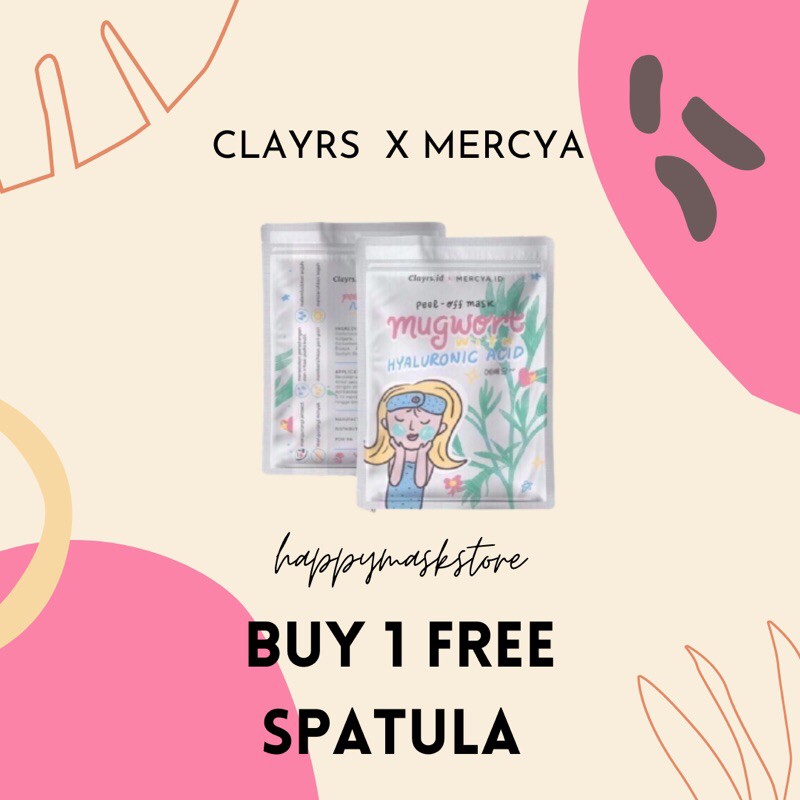 (ress Vip) มาส์กโคลนแบบลอกออกได้ X Mercya | Shopee Thailand
