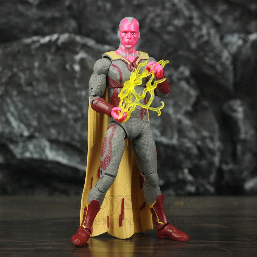 Marvel ZD Toys Vision 7quot Action Figure Mind Gem Infinity Stones ...