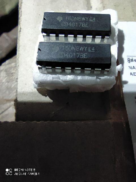 CD4017BE CD4017 4017 4017BE Decade Counter Divider | Shopee Thailand