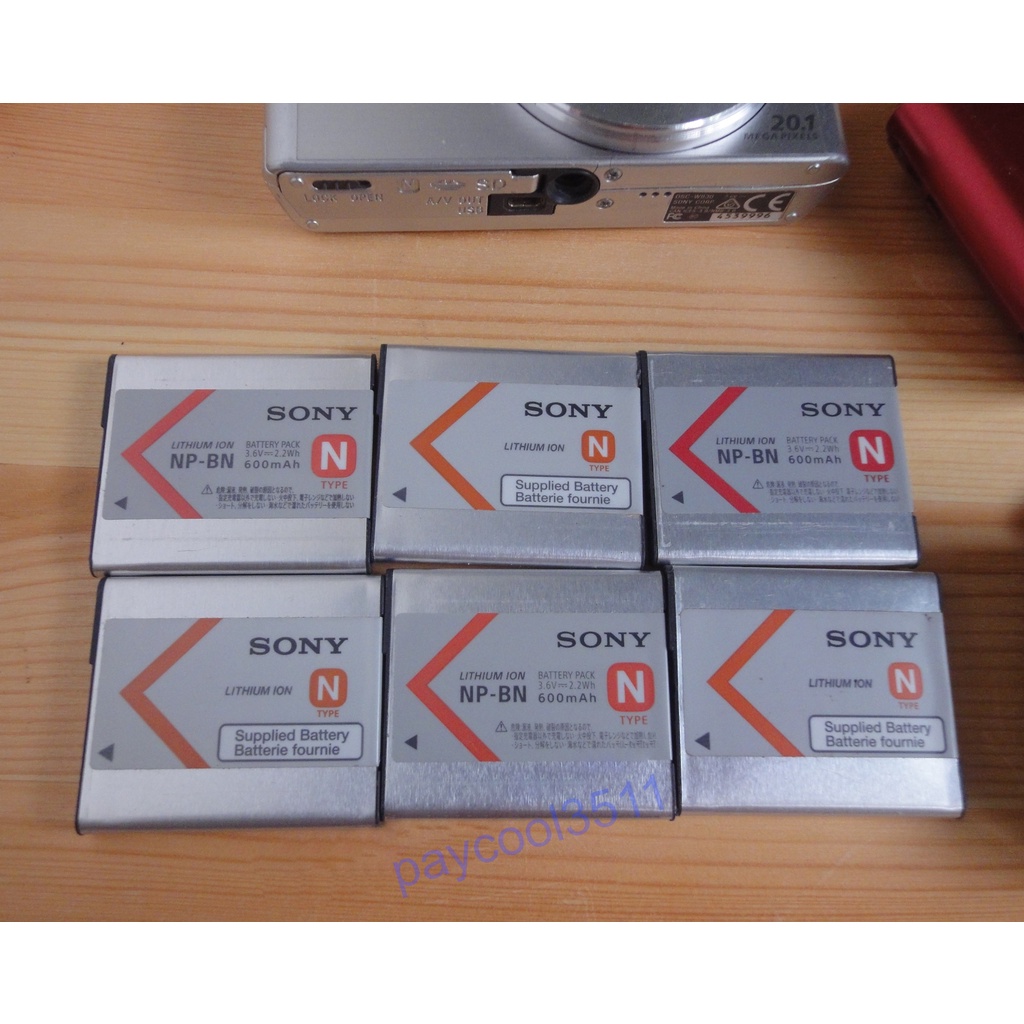 แบตเตอรี่กล้อง Sony รุ่น NP-BN ของแท้ | Shopee Thailand