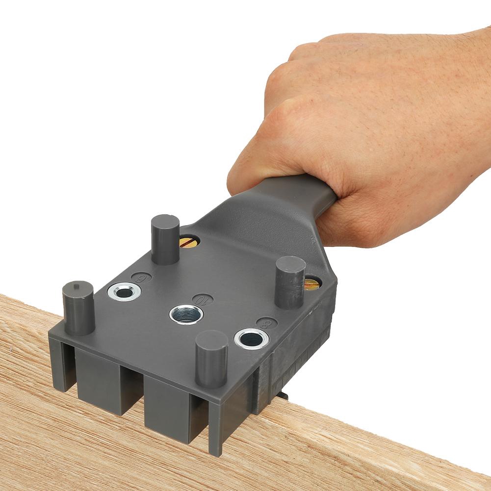 Plastic Hand-held Wood Punch Woodworking Locator Board Hole Locator ...