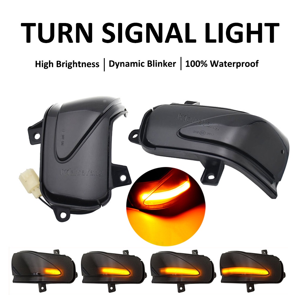 แบบไดนามิก Blinker สำหรับ Honda Fit Jazz GE6GE8 Hybrid GP1 Insight ZE2 ...