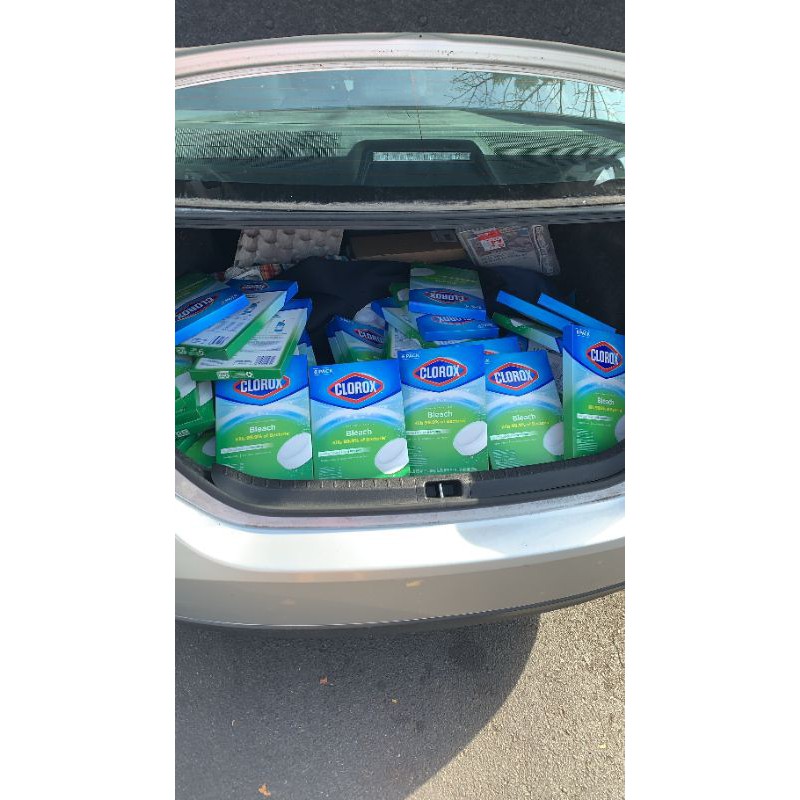 SIX PACK พร้อมส่งClorox Bleach (6 ก้อนกล่อง) ก้อนทำความสะอาดชักโครก ฆ่า ...