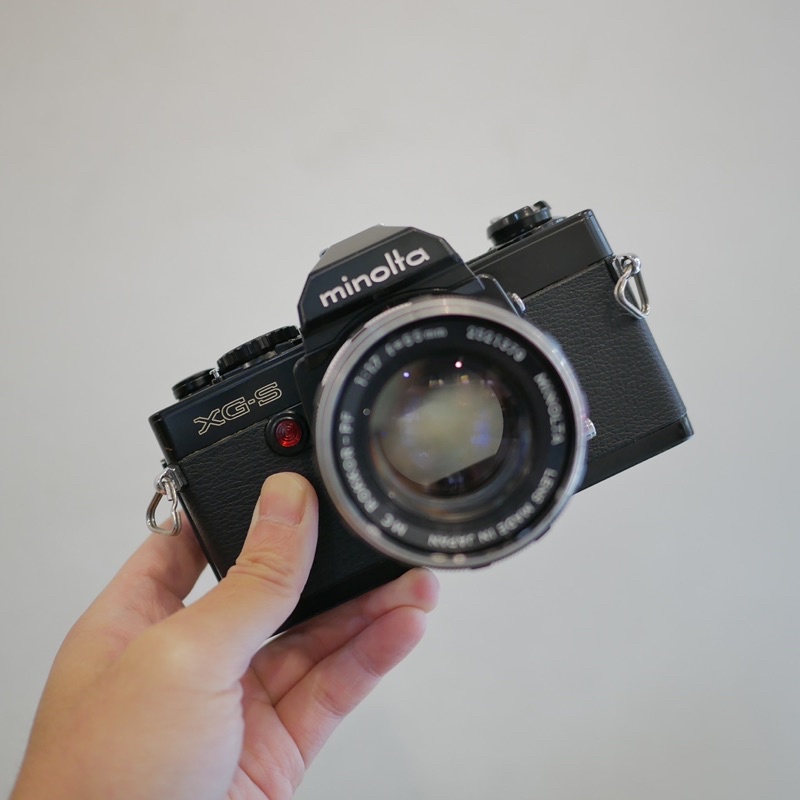กล้อง Minolta xg-s + Minolta mc pf 55f1.7สภาพสวย | Shopee Thailand