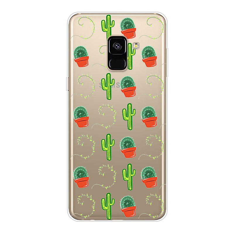 เคสเคสโทรศัพท์นุ่ม Tpu ป้องกันรอยสําหรับ Samsung Galaxy A8 Plus ...