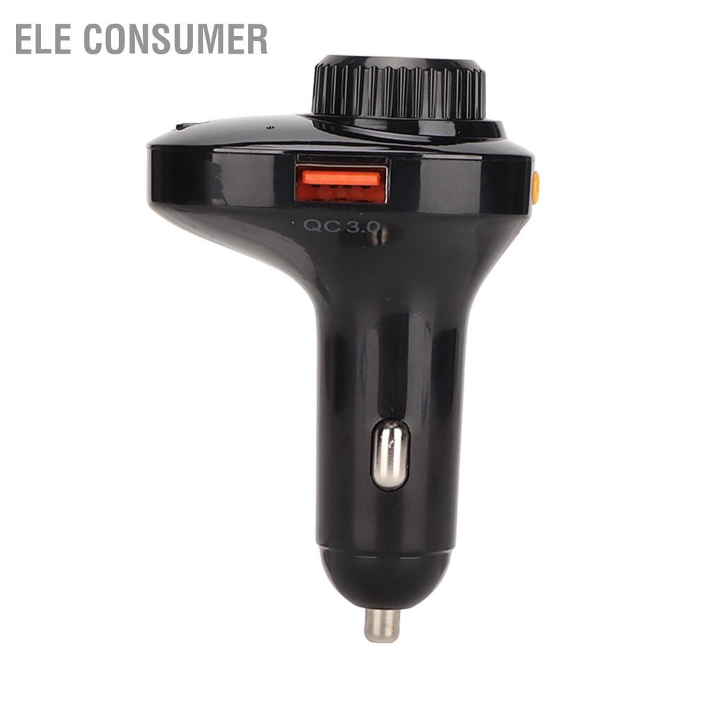 ELE Consumer C19 Car USB Charger 20W Fast Charging Hands Free FM ...
