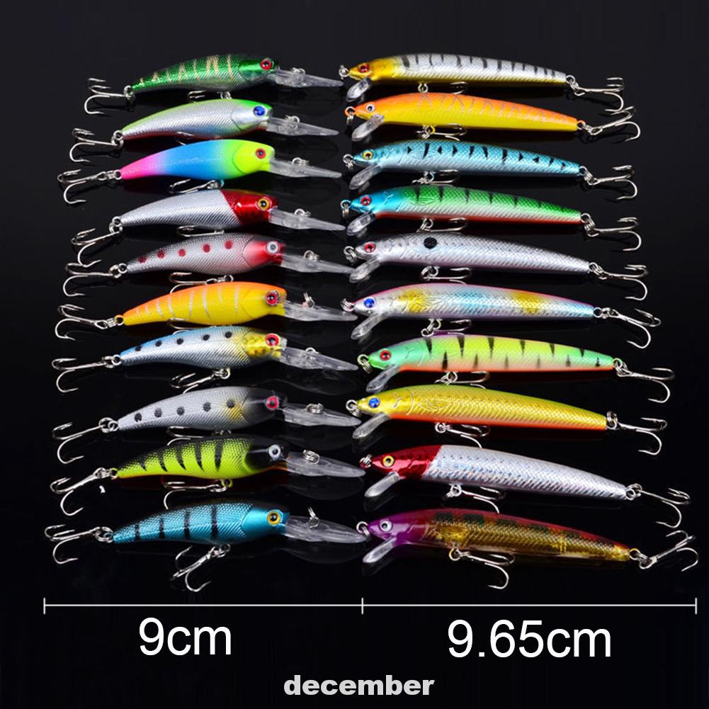 50pcs Reusable Accessories Hard Tackle Saltwater Fishing Lures Set ...