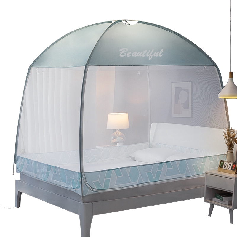 มุ้งครอบมุ้ง yurt 1.5mเตียง1.8mของใช้ในครัวเรือน2เต็นท์ M1.2เตียงเด็ก ...