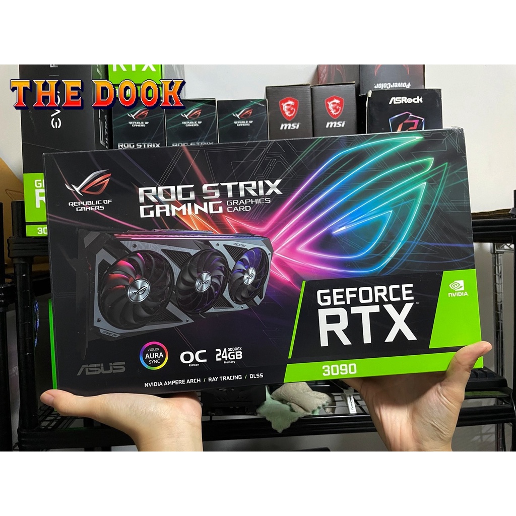การ์ดจอ ASUS ROG RTX 3090 OC มือสอง - dookdyofficial - ThaiPick