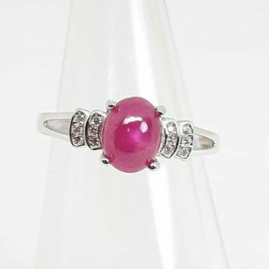 ทับทิม Ruby Cab Oval. - onesatang - ThaiPick