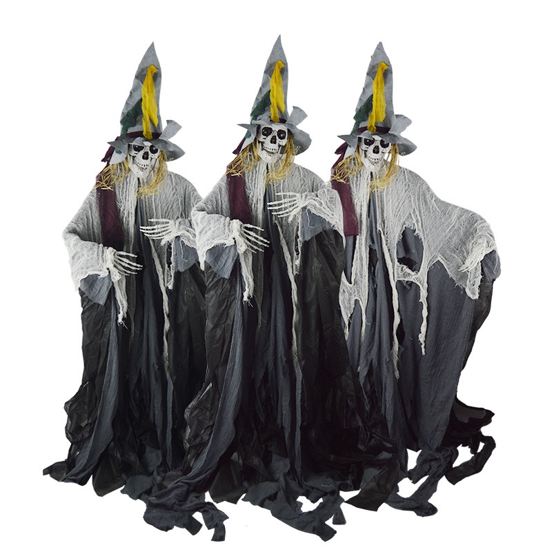 Skull Electric Ghost Voice Control Head Ghost Toy Luminous Sound Broken ...