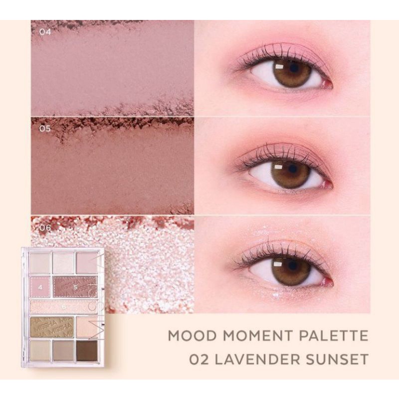 (ใหม่ล่าสุด) Missha Mood Moment Palette Eyeshadow 2 types - storyburry7756 - ThaiPick