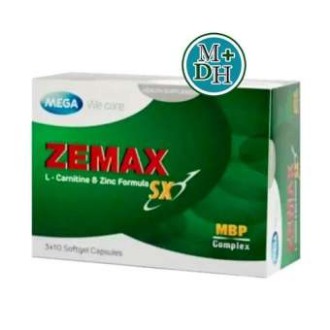 ส่งฟรีMega We Care Zemax SX 30 capsules (1 กล่อง) 07706ไม่มีขั้นต่ำ ...