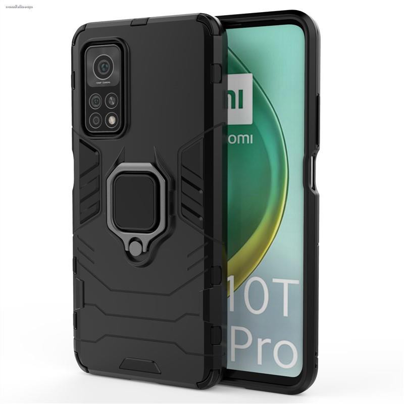 Xiaomi Mi 10T Pro Case Kickstand Magnetic Ironman Hard Phone 10TPro ...