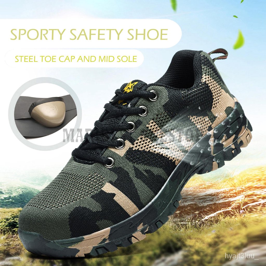 Steel Toe Cap Midsole Low Cut Safety Shoe Safety Boots Kasut Safety ...
