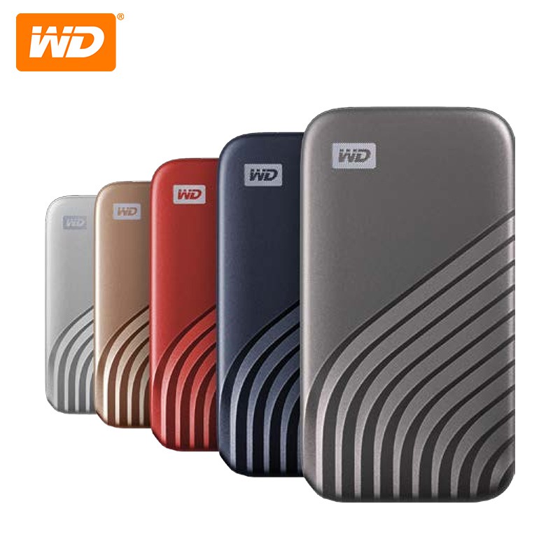 ฮาร์ดไดรฟ์โซลิดสเตท SSD MY PASSPORT PSSD 2TB 1TB 500GB NVMe USB3.2 1050MB/s ความเร็วสูง สําหรับ ...