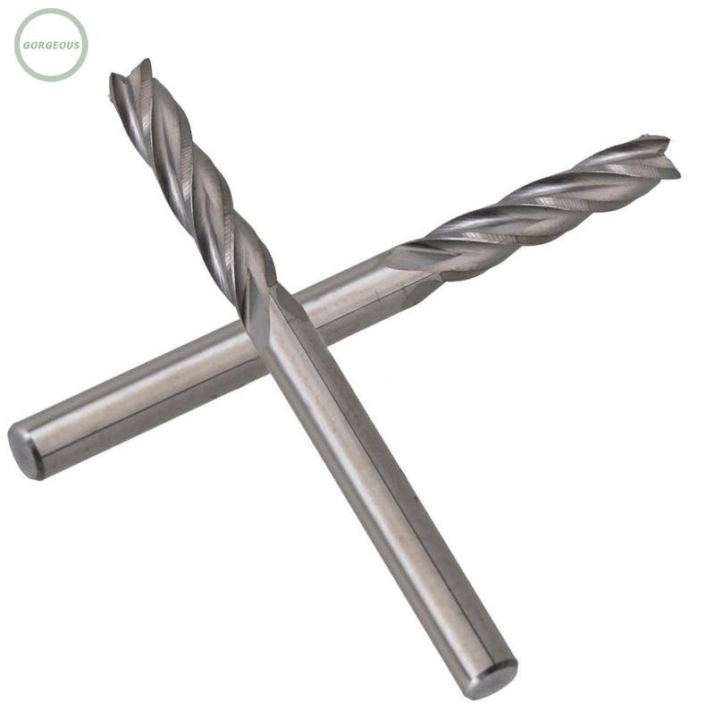 End Mill Cutter 4 Flute Blade 10 ชิ้นเกลียว Milling Cnc Bit 15 มม . คา ...