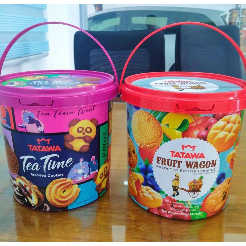 คุกกี้ถังทาทาวา #TATAWA Tea Time# Tatawa Fruit Wagonคุกกี้ถังรสผลไม้รวม ...