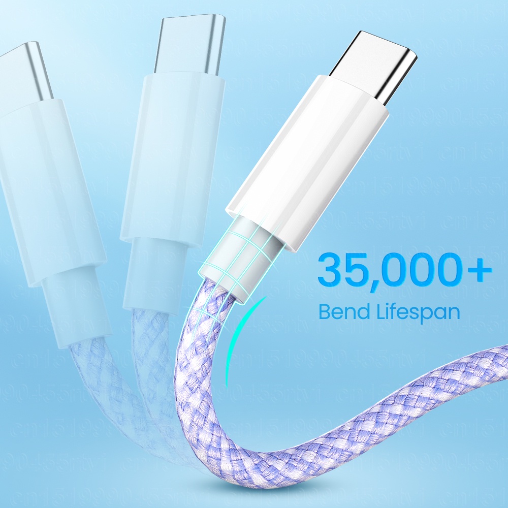 Pd 60w Usb Type C To Usb C Cable 3a Quick Charge 3.0 Usb-c Fast ...