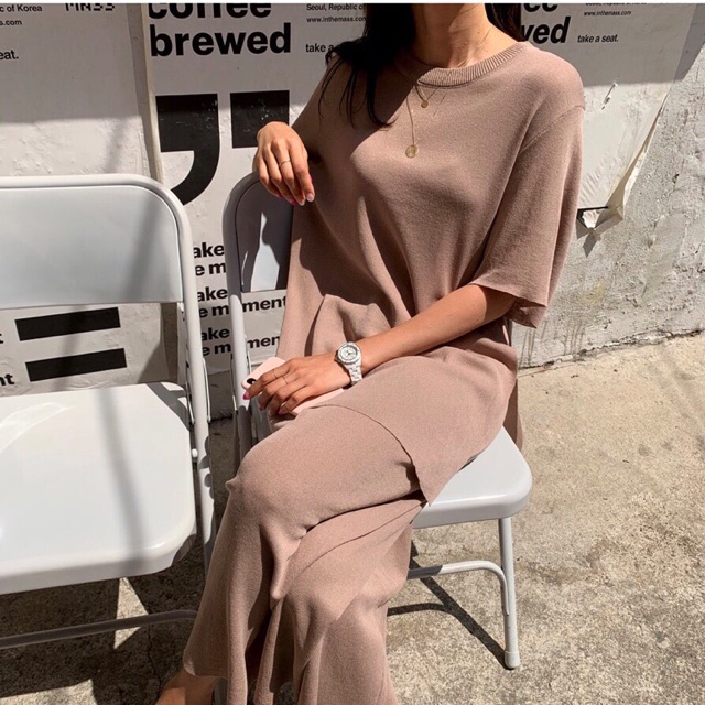 Summer knit set (ส่งฟรี ems) - what.u.wear - ThaiPick