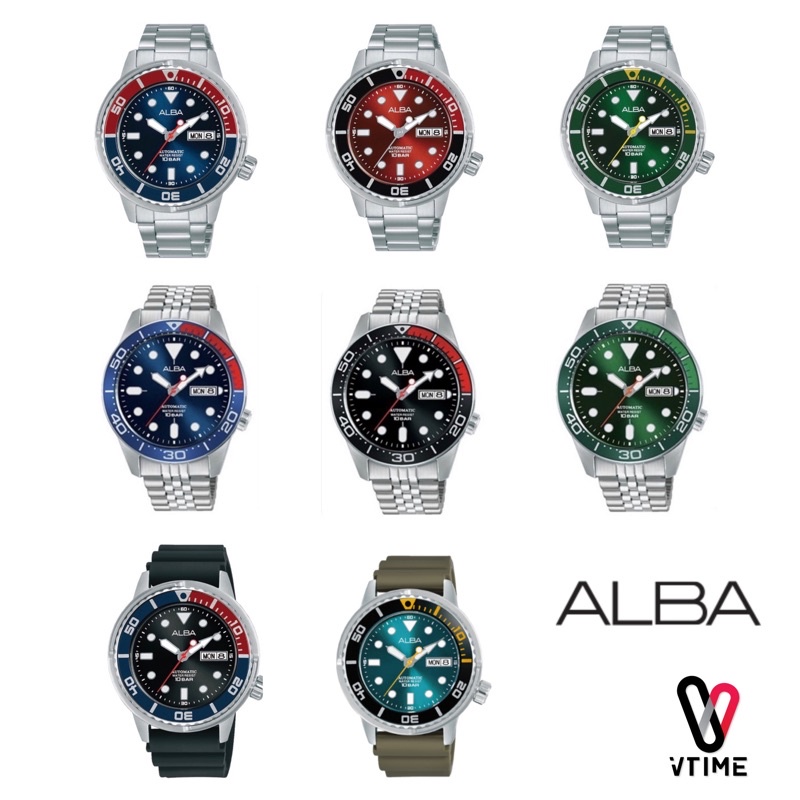 ALBA นาฬิกาข้อมือผู้ชาย AUTOMATIC รุ่น AL4225X AL4227X AL4229X AL4231X ...