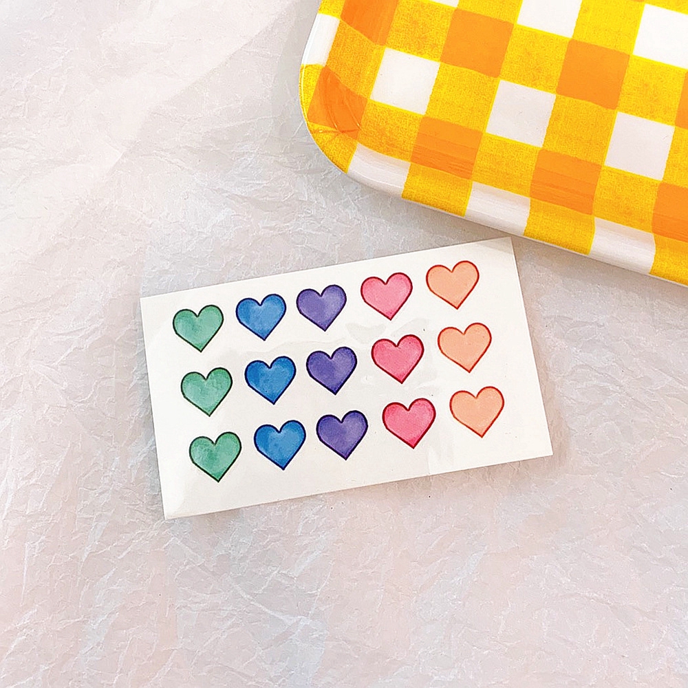 Ins Cute Cartoon Stickers Beauty Personalized Waterproof Tattoo ...