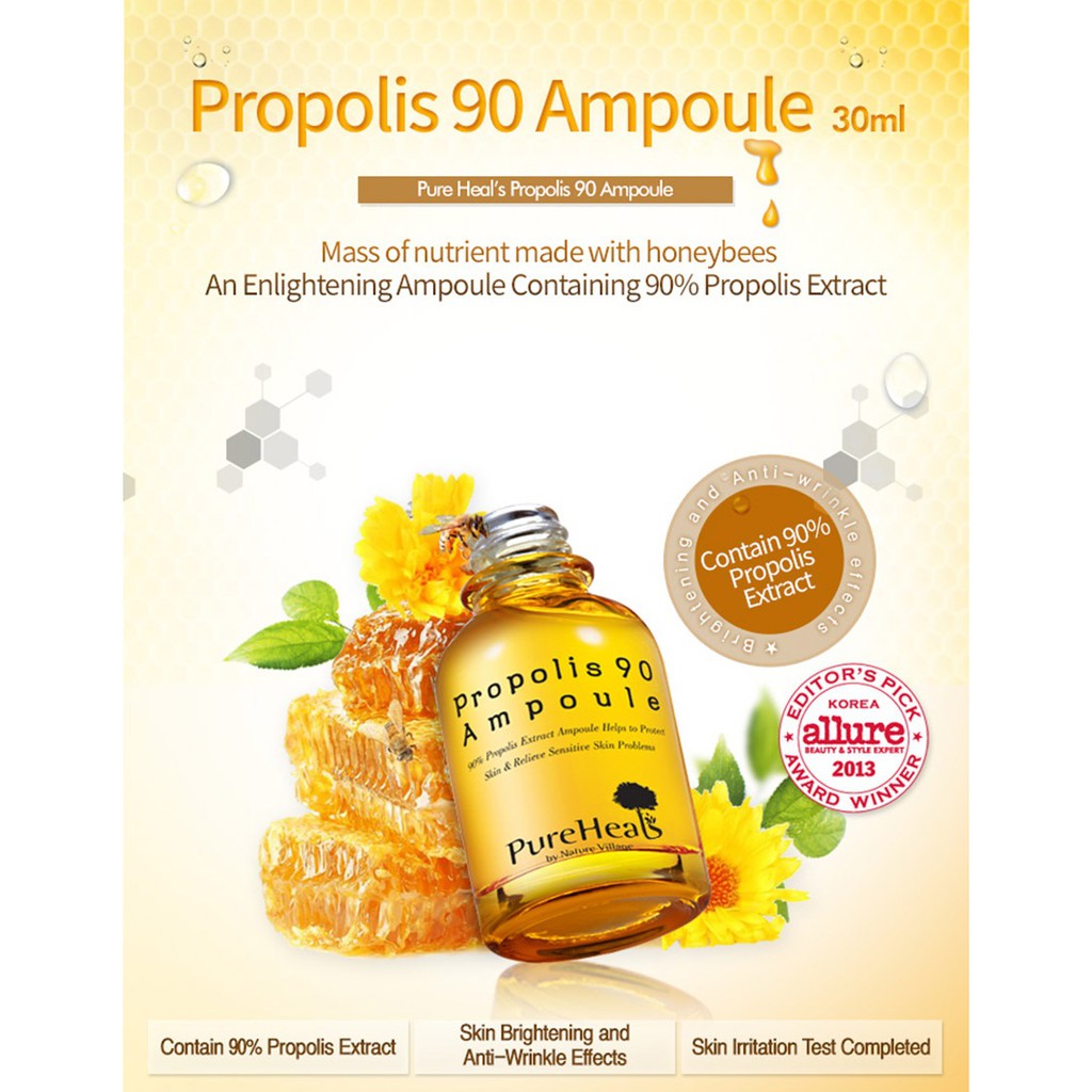 [พร้อมส่ง] Propolis 90 Ampoule 30 ml. | Shopee Thailand