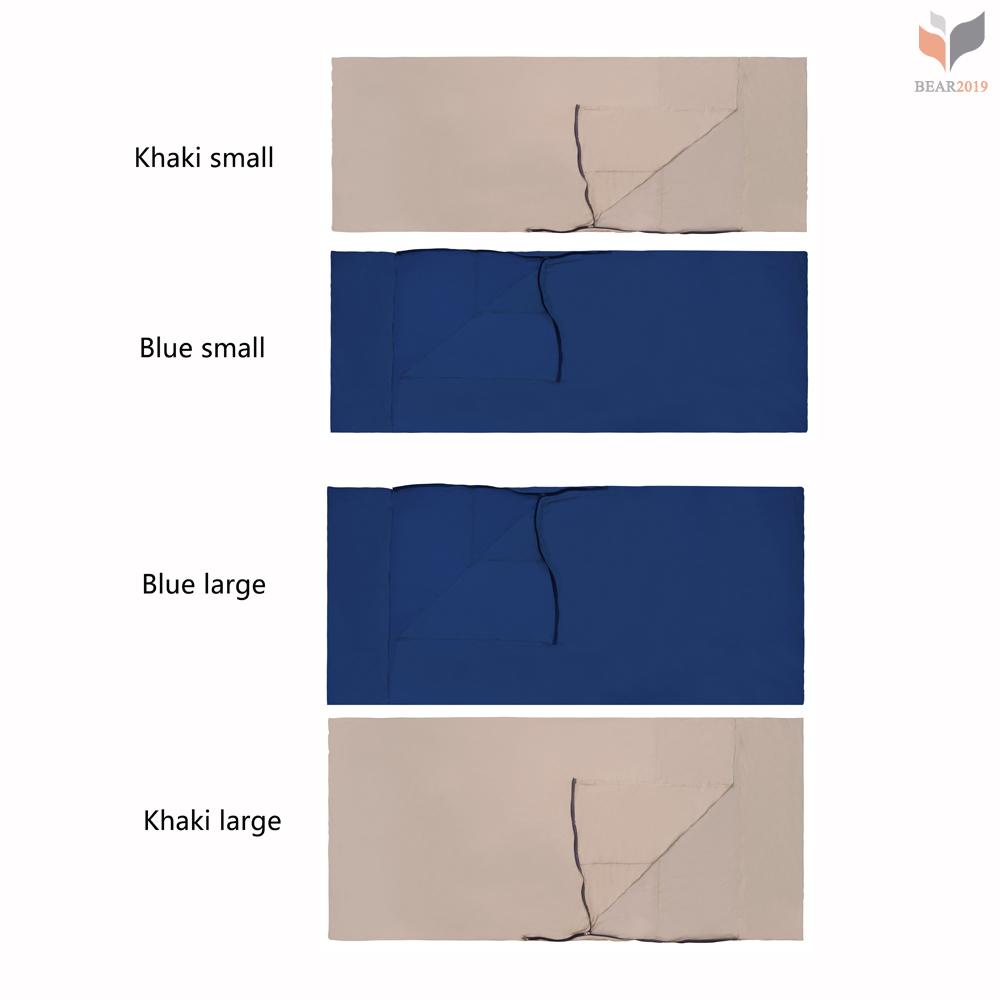 Bear Cod ถุงนอนผ้าฝ้ายแบบพกพาน้ําหนักเบา 210X100ซม.82.7X39.4นิ้วสําหรับ ...