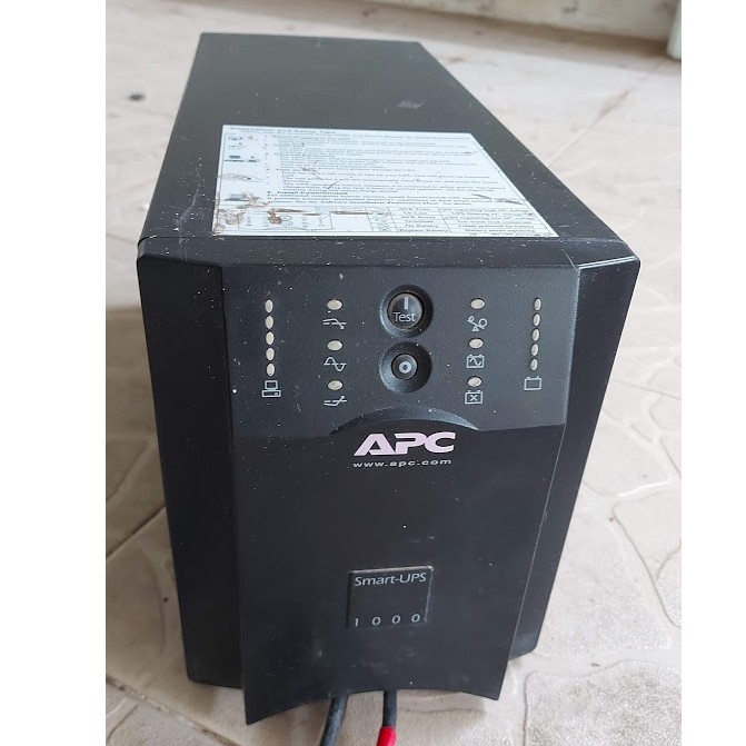 UPS APC รุ่น 1000VA มือสอง ใช้งานได้ปกติ ใช้กับระบบโซล่าเซล 24v ไม่มี ...