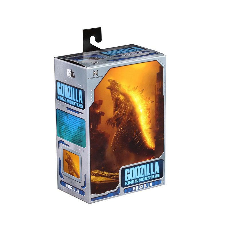 6u7i NECA Godzilla King of the Monsters Fire Burning Godzilla Action ...