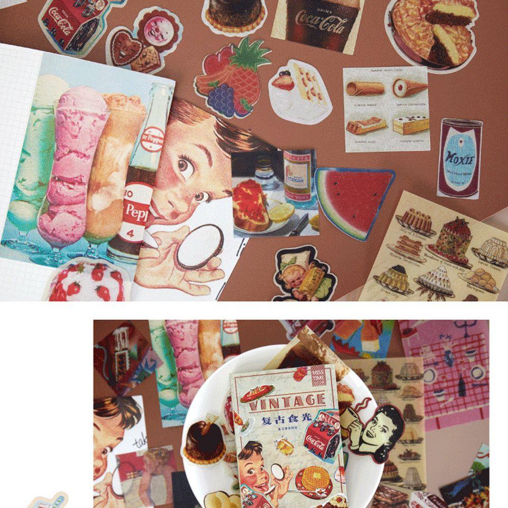 PRESTON 55pcs/lot Paris Diary Series Creativity Stationery Stickers ...