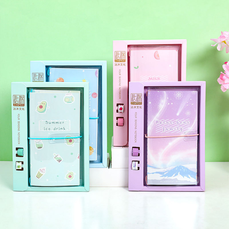 Z0049 hand account book set Net Red Girl heart cute student hand ...