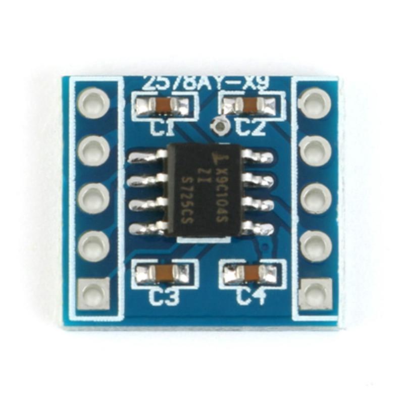 X9C104 Digital Potentiometer Module For Arduino Board Module ...