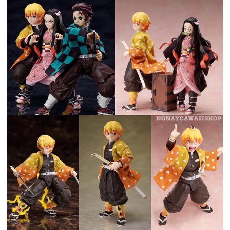 [BUZZmod.] Zenitsu Agatsuma 1/12 scale action figure | Shopee Thailand