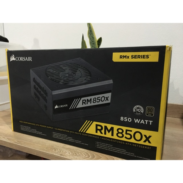 PSU Corsair RM 850X 80+ gold (850W) มือสอง ราคา 3,490 บาท MINE PCS ...