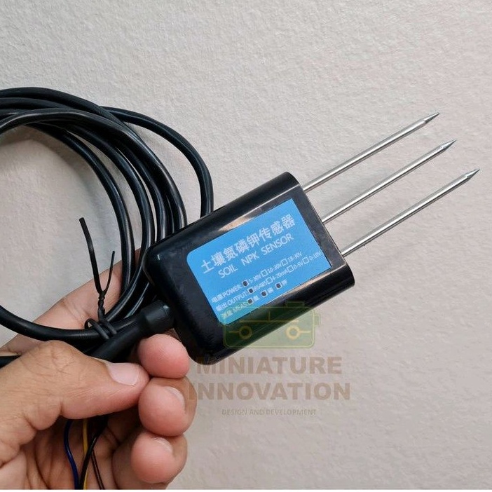 Soil NPK Sensor NPK sensor MODBUS RTU485 สำหรับวัดธาตุ สารอาหารในดิน ...