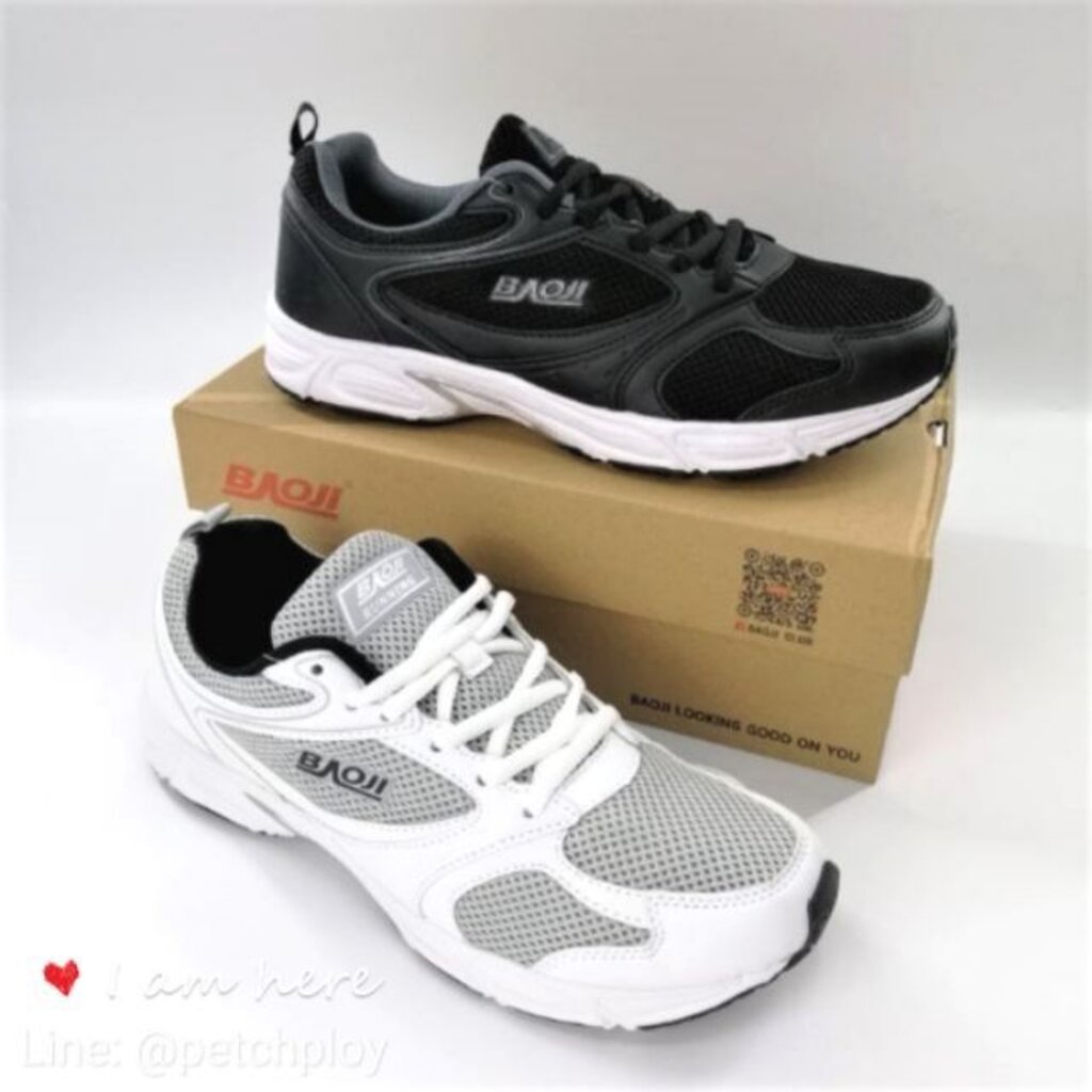 Sale (BJM414) BAOJI รองเท้าผ้าใบบาโอจิของแท้ สำหรับผู้ชาย Size 41-45 รุ่น BJM414 - j0290hh5kh ...