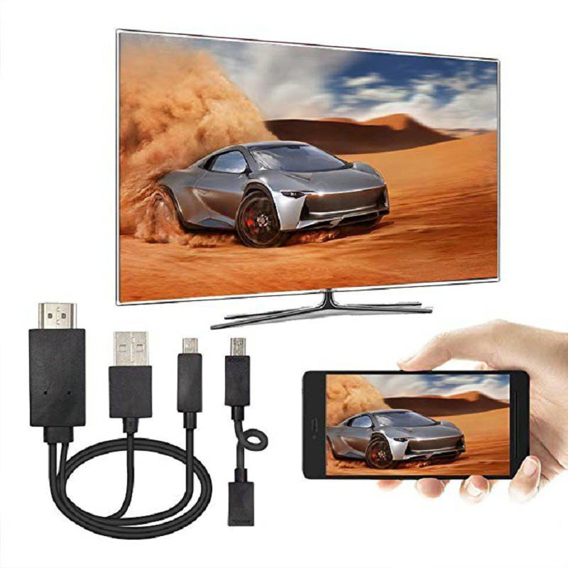 Micro 5pin HDMI TV Cables Converter Cable Kit Android MHL Adapter Micro ...