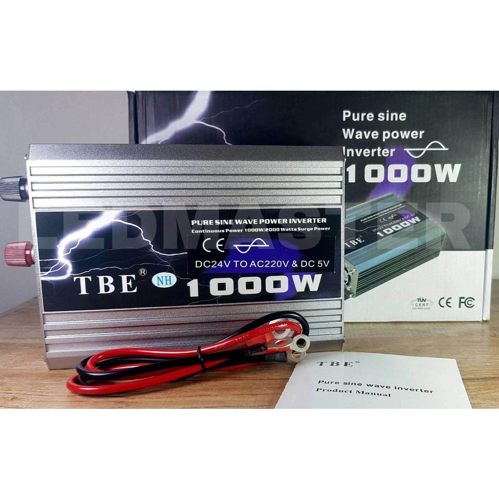 TBE Inverter Pure Sine ของแท้ 300W 500W 1000W 1500W 2000W 3000W 4000W ...