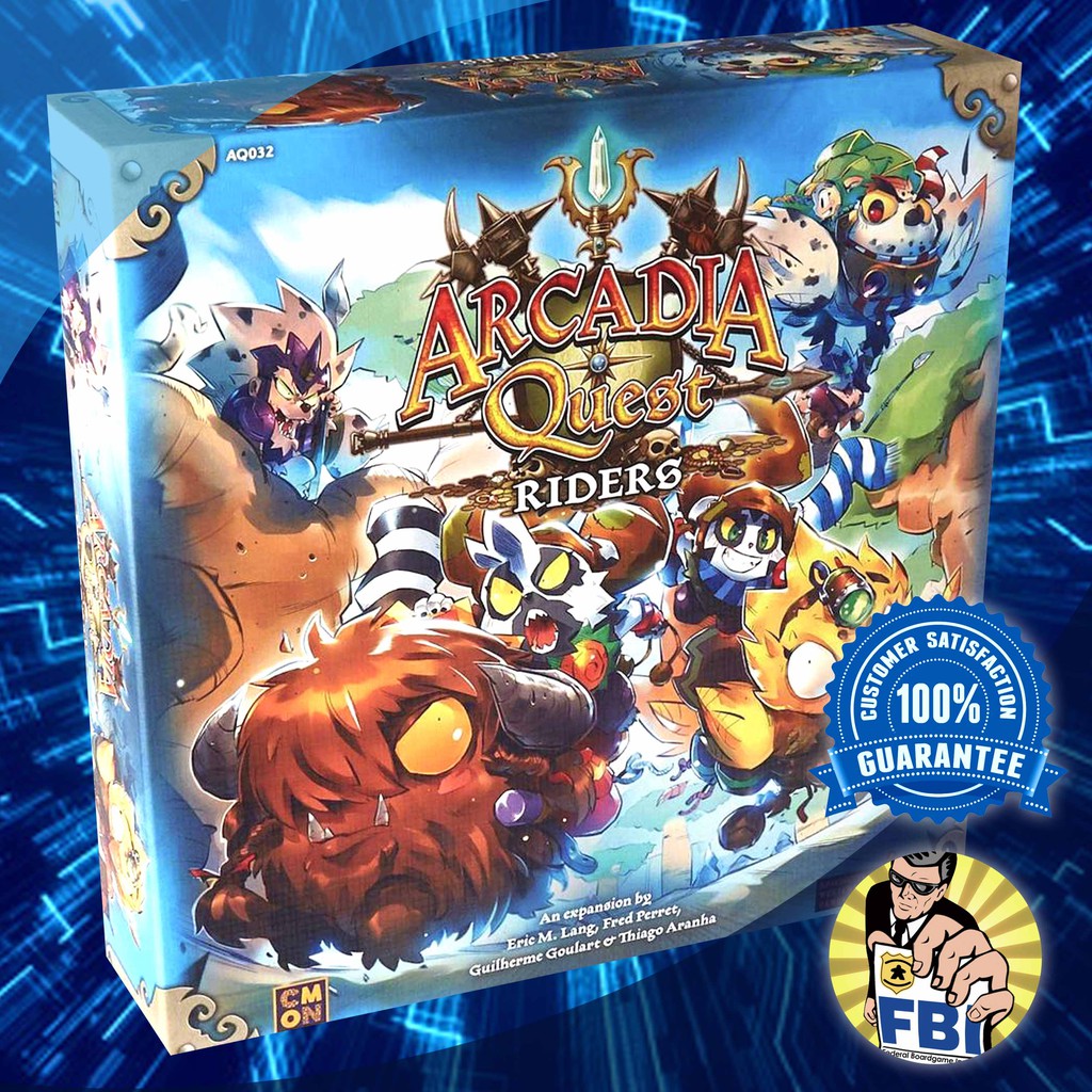 Arcadia Quest - Riders Boardgame พร้อมซอง ของแท้พร้อมส่ง - fbiboardgame ...