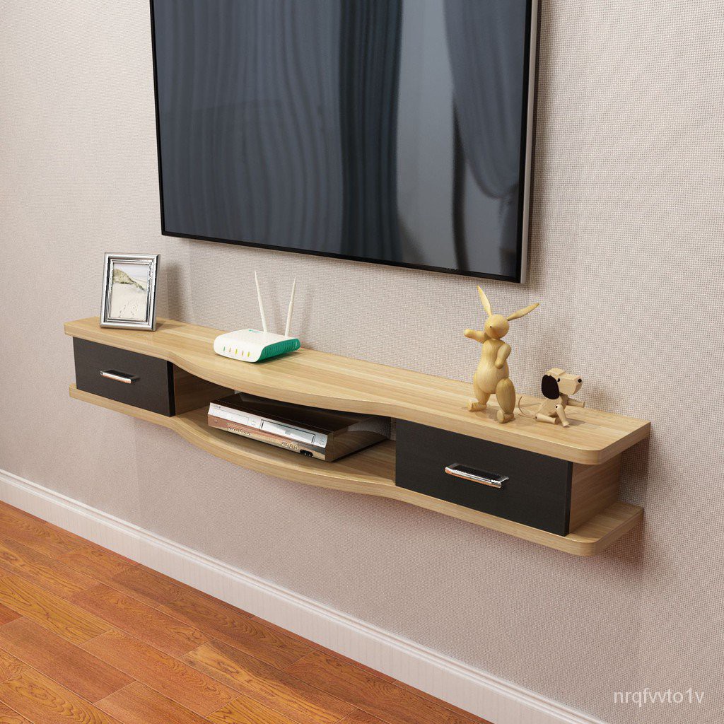 〖Featured Sale〗 Wall Storage Rack Simple Modern Living Room Set-Top Box ...
