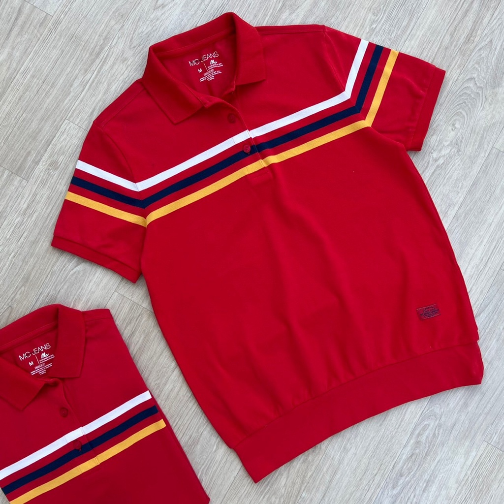 MC เสื้อยืดคอโปโลสตรี แม็ค ของแท้ ไม่มีตำหนิ เสื้อยืดคอปก - jub_chic_outlets - ThaiPick