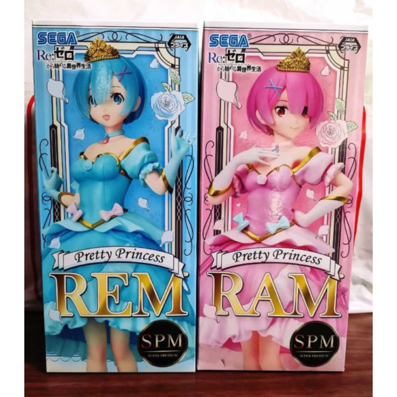 [สินค้ามือ1] Re Zero Figure REM&RAM Pretty Princess Ver. | Shopee Thailand