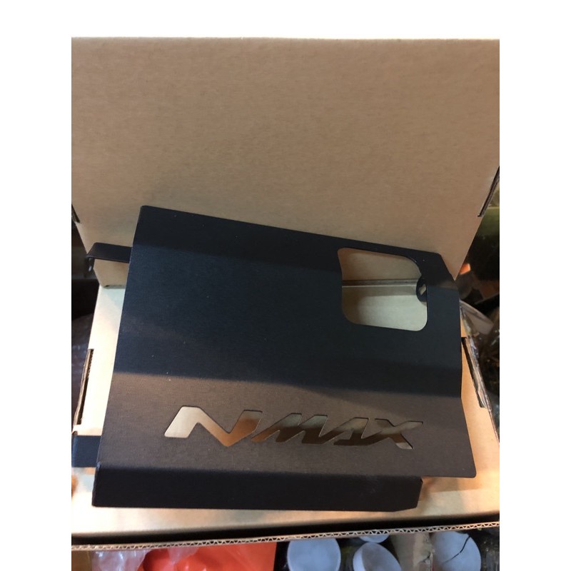 SKID PLATE / ENGINE COVER FOR NMAX 155 [BLACK / CHROME] - n2n7weedf9 ...