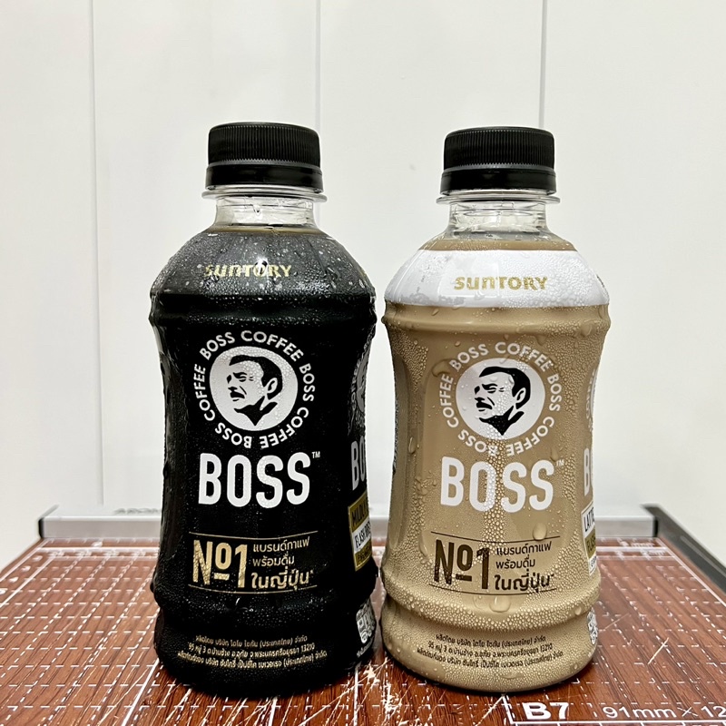 [24 ขวด] BOSS COFFEE by Suntory บอส คอฟฟี่ (ไมลด์ลี่ สวีท, ลาเต้) 230ml | Shopee Thailand