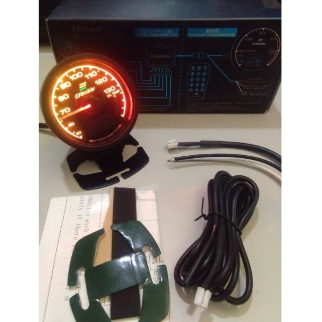 เกจวัดอุณหภูมิน้ำมันเครื่อง Greddy 2 in 1 oil temp. - fve84uhxxu - ThaiPick