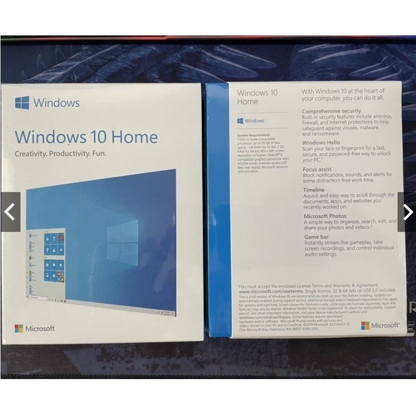 Microsoft Windows 10 Home English 64-Bit OEM - USB EDITION HAJ-00055 ...