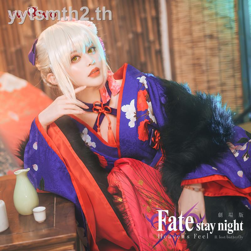 Spot''s leisurely Uwowo FATE FSN HF theatrical version black saber kimono glabrous cos my king ...